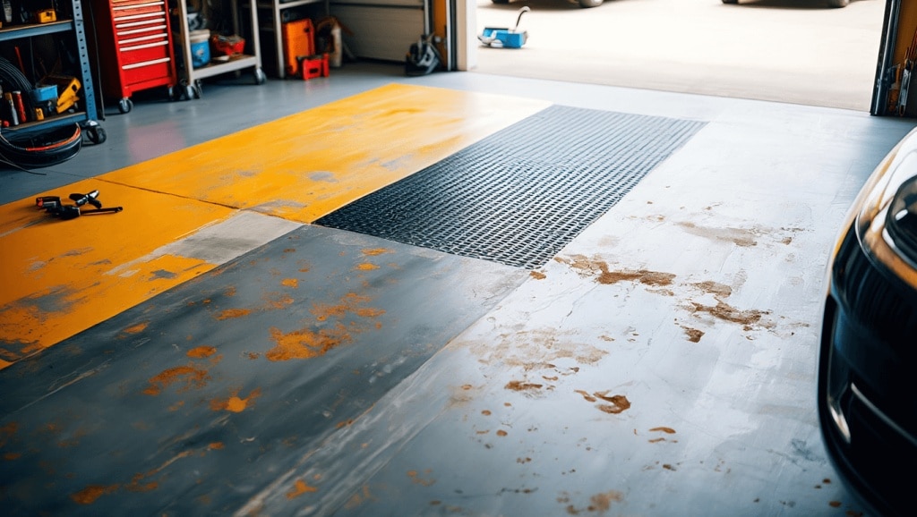 Quel revêtement de sol choisir pour un garage ou un atelier ...